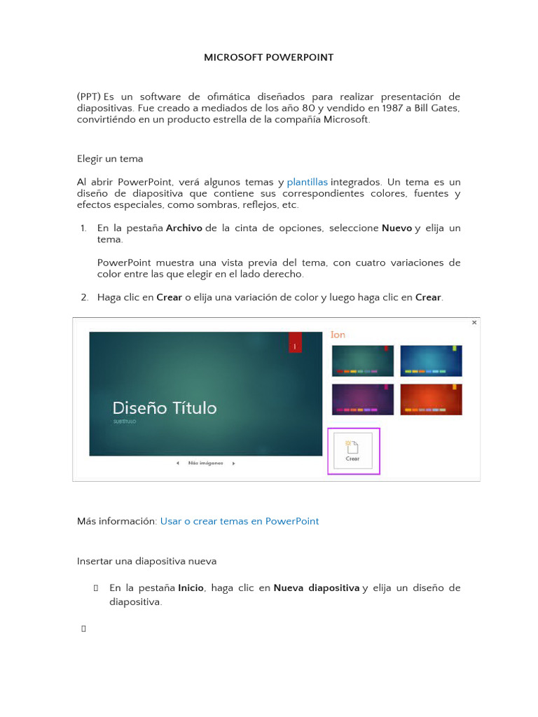 Microsoft Powerpoint | PDF | Microsoft PowerPoint | Archivo de computadora