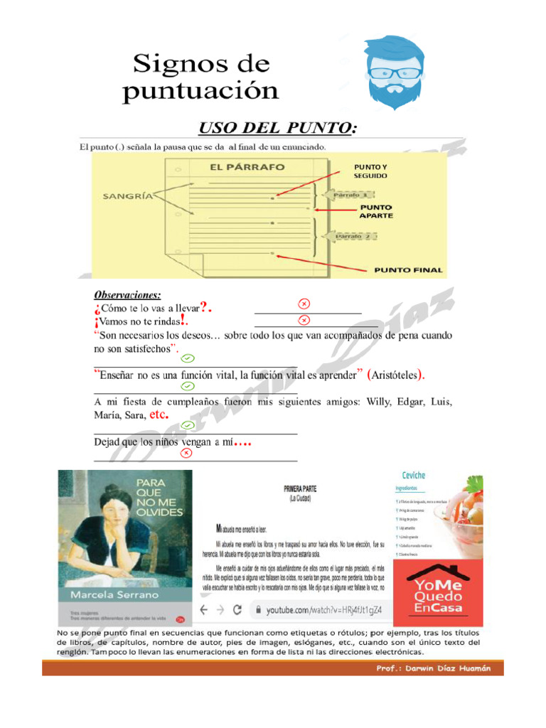 Signos de Puntuación (Bio-Médicas e Ingenierías) . | PDF