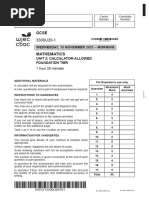 Wjec Gcse Maths Numeracy Spec | PDF | Triangle | Angle