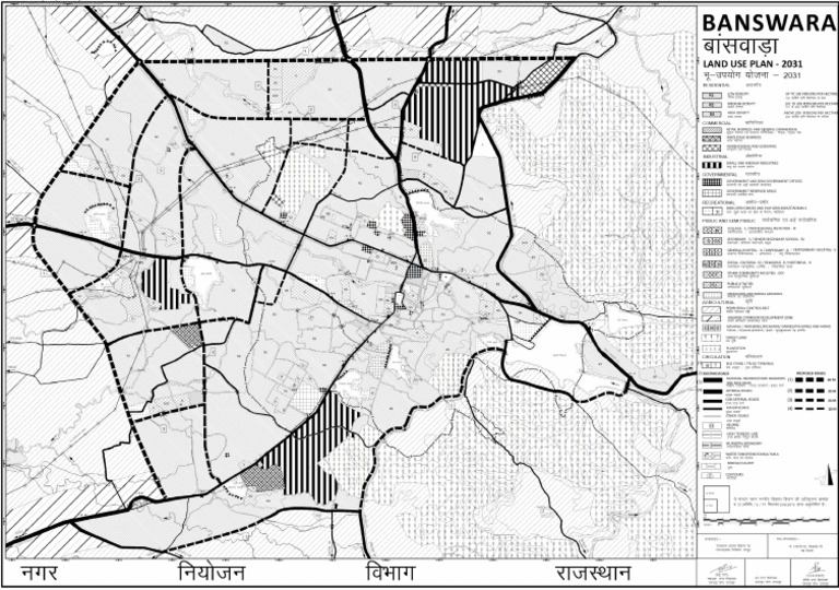 Banswara Master Development Plan 2031 Map | PDF