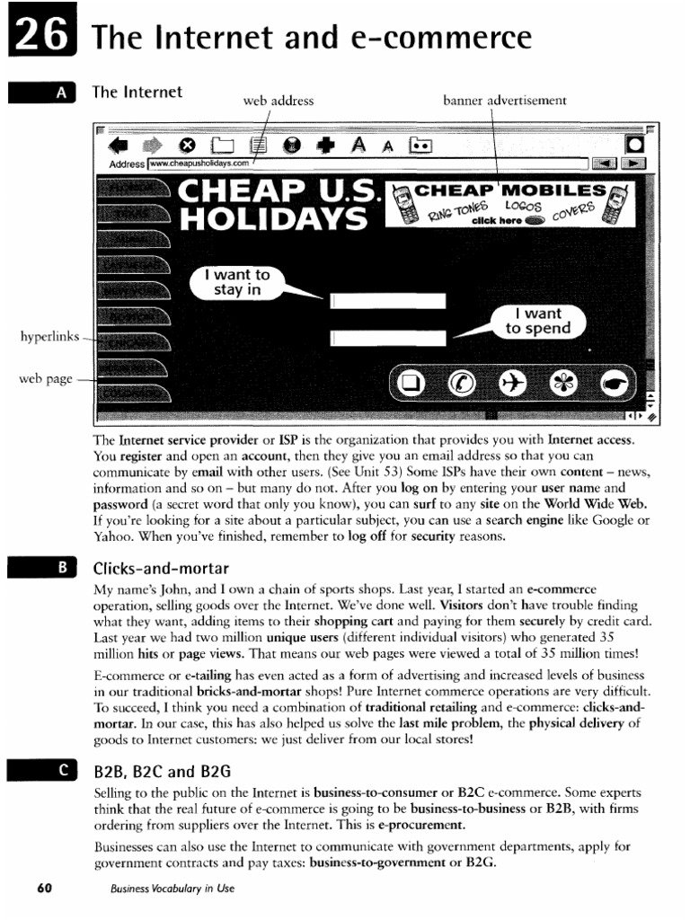 Internet and E-Commerce | PDF