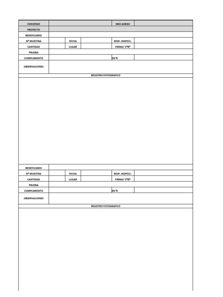 PROTOCOLO CONTROL CALIDAD Madera OFICIAL CONV 217 | PDF