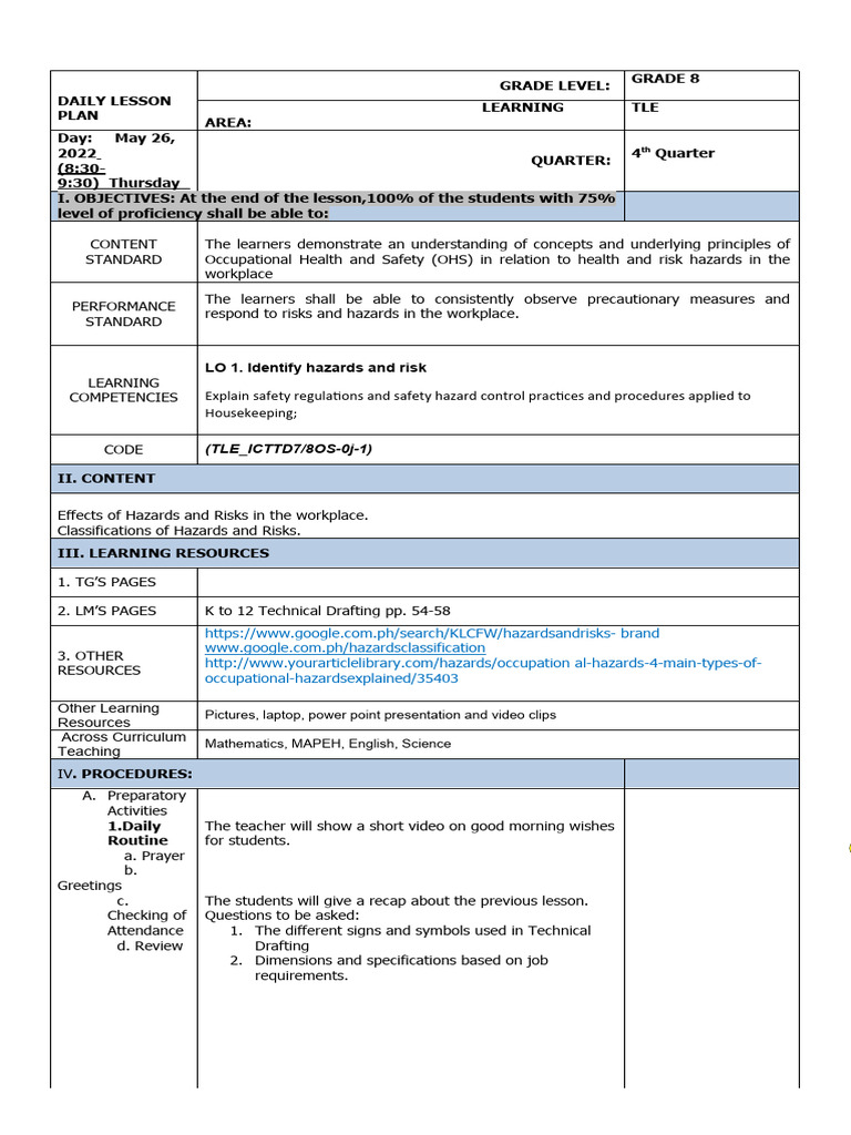 DLP Hazards | PDF | Hazards | Occupational Safety And Health