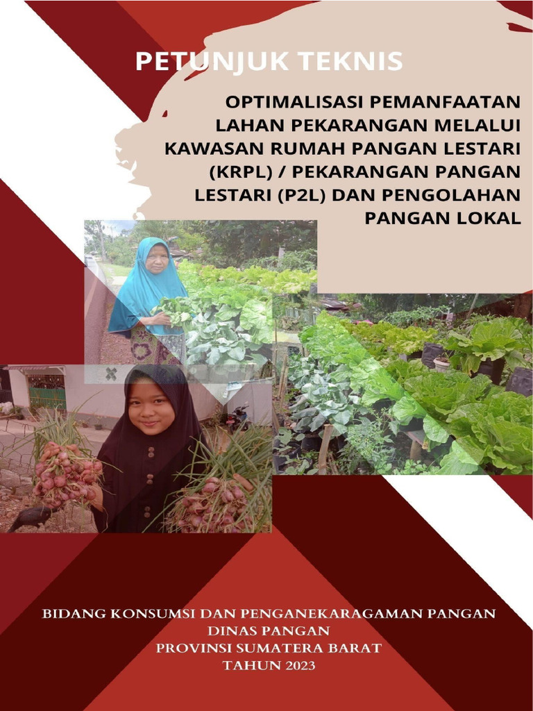 Revisi - JUKNIS KRPL SUMBAR 2023 | PDF | Kesehatan Holistik | Sains & Matematika