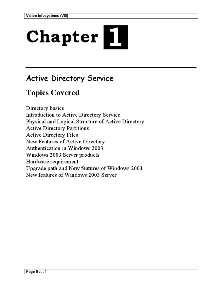 01 - ADS Structure | PDF | Active Directory | Windows 2000
