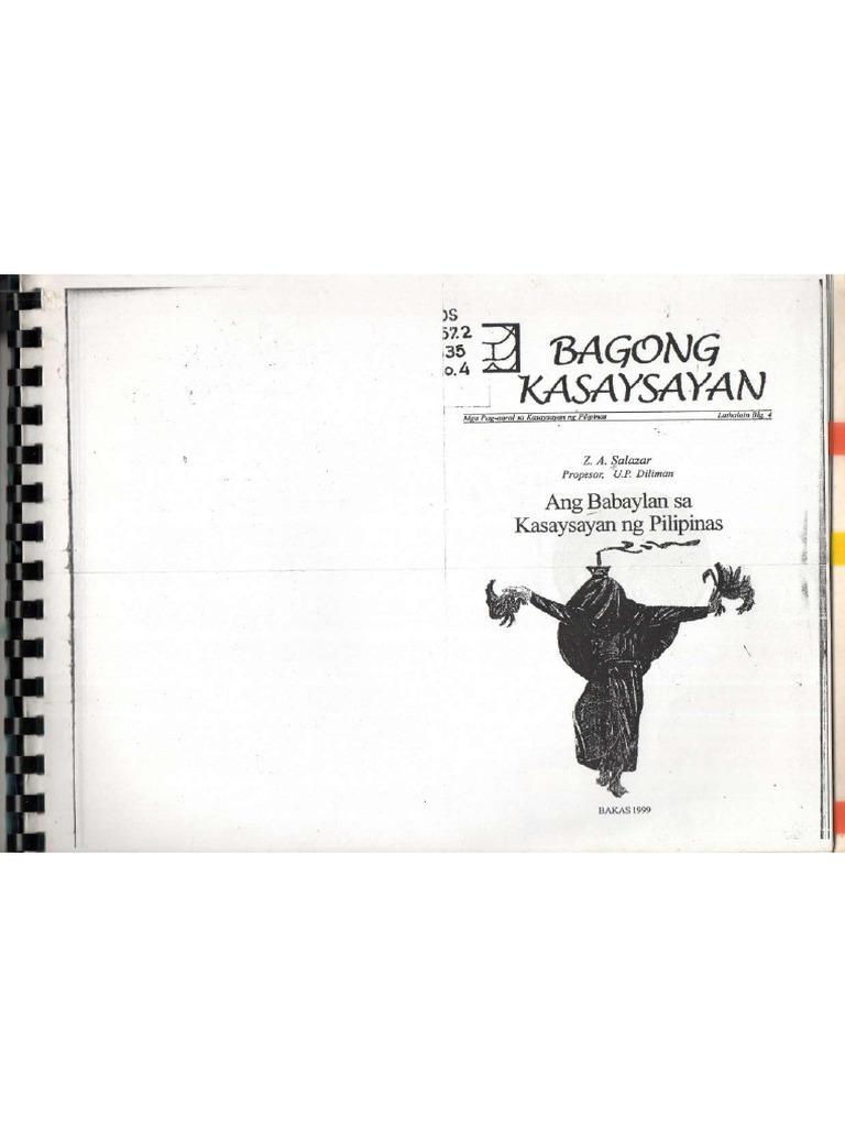 Ang Babaylan Sa Kasaysayan NG Pilipinas by Zeus Salazar 1 | PDF Ang Babaylan Sa Kasaysayan NG Pilipinas by Zeus Salazar 1 | PDF