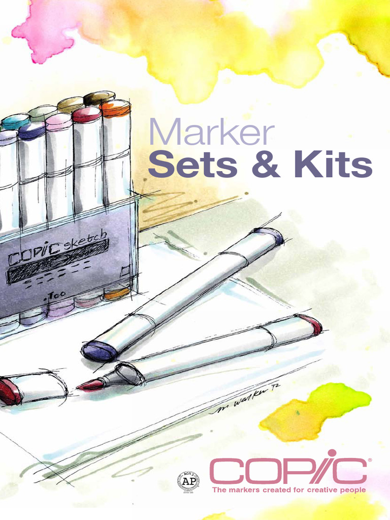 Copic Kits Sets Guide 2012 | PDF