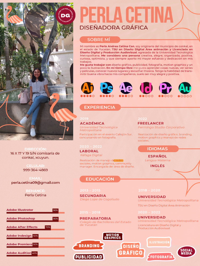 Cv-Perla Andrea Cetina Can | PDF