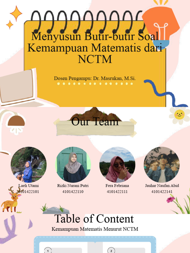 Menyusun Butir-Butir Soal Dari NCTM | PDF