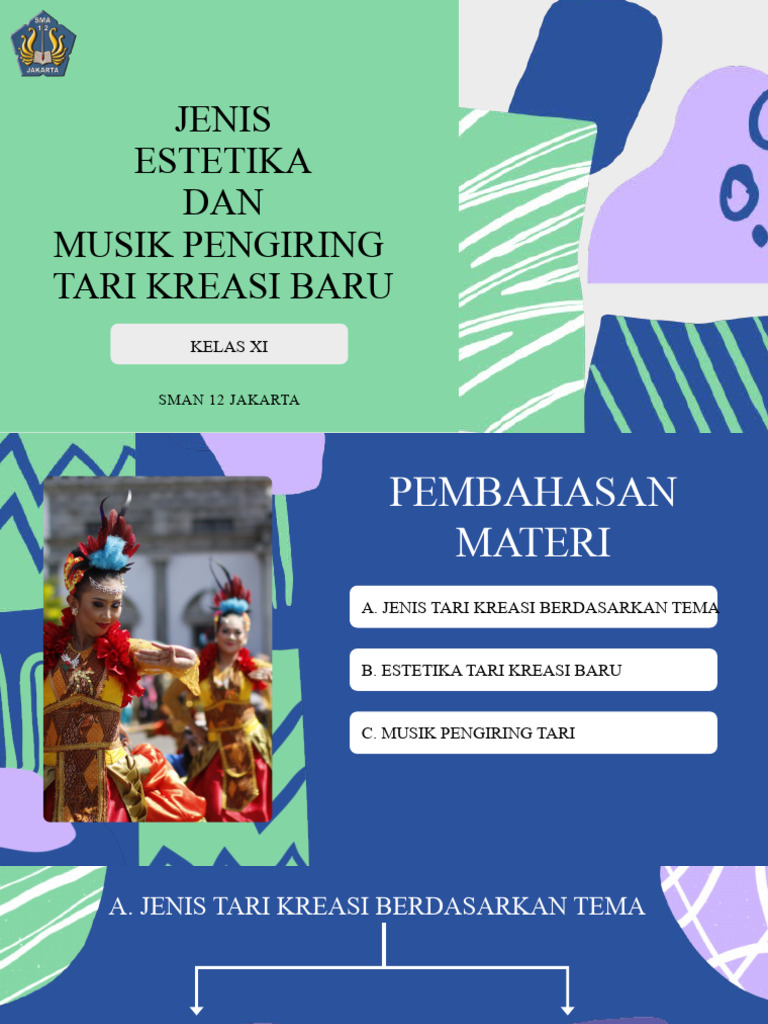 Estetika dan Musik dalam Tari Kreasi | PDF