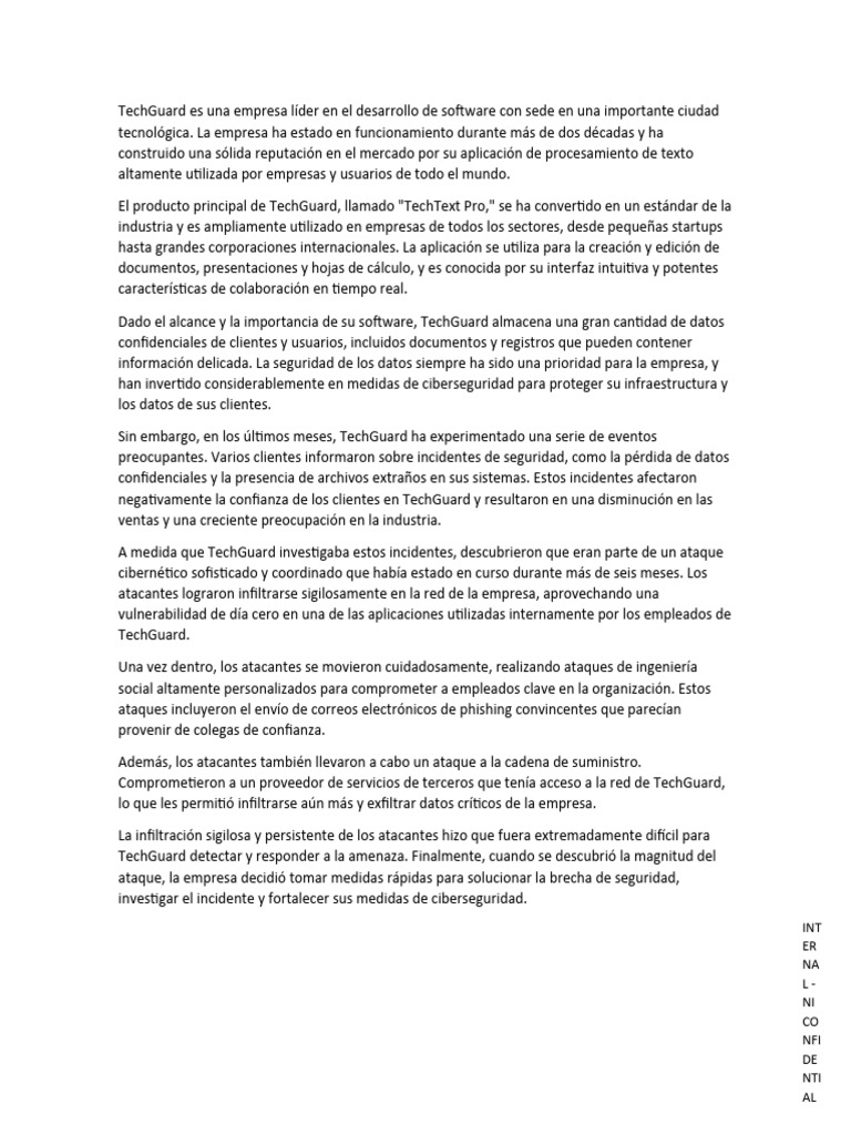 Caso 4 | PDF | La seguridad informática | Seguridad