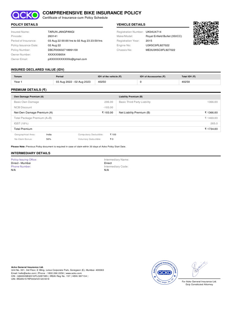 Acko Bile Book | PDF