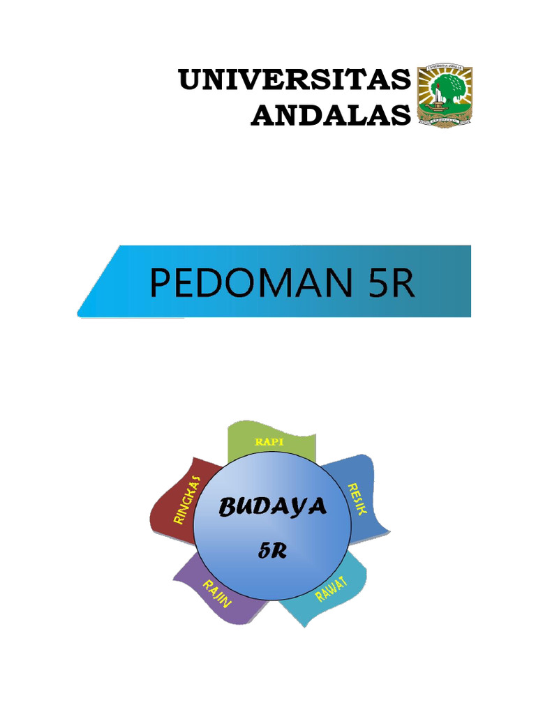 Pedoman 5r Universitas Andalas | PDF