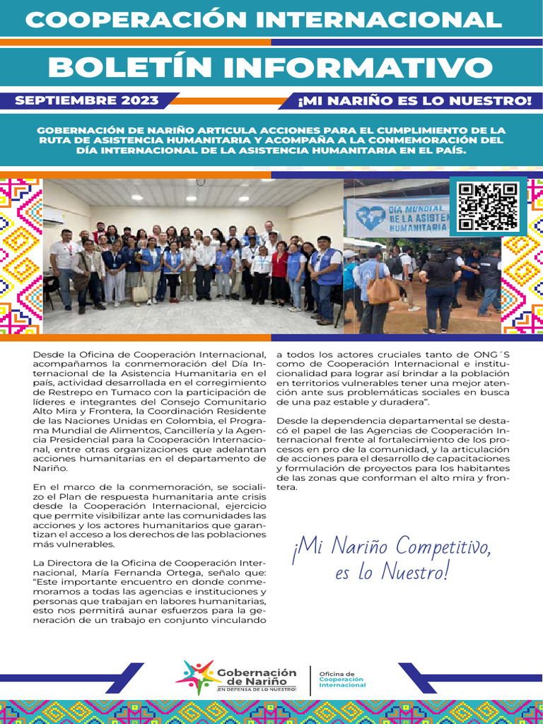 Boletin 9 Sep | PDF | Organización no gubernamental | Colombia