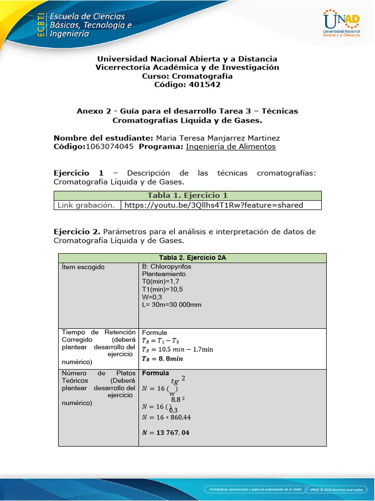 Gromotografia Tarea3 | PDF | Cromatografía | Cromatografía de gases