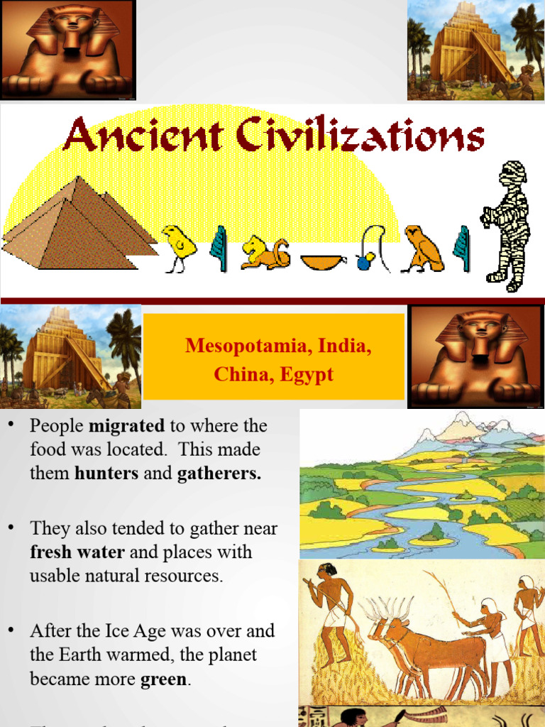 Revised Ancient Civ Notes | PDF | Mesopotamia | River