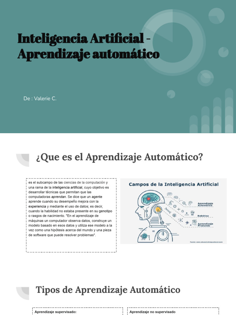 El Aprendizaje Automatico Pdf Aprendizaje Automático Aprendizaje