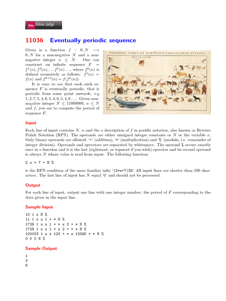 Eventually Periodic Sequence N F F N And F Pdf
