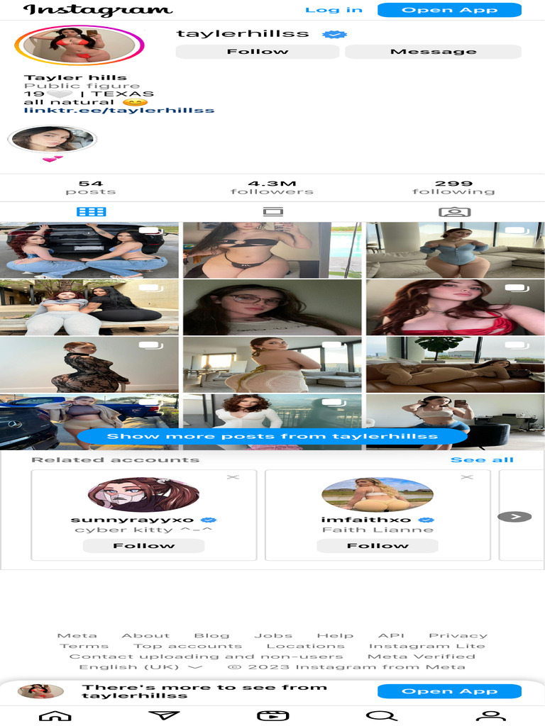 Tayler Hills Taylerhillss Instagram Pdf 0539