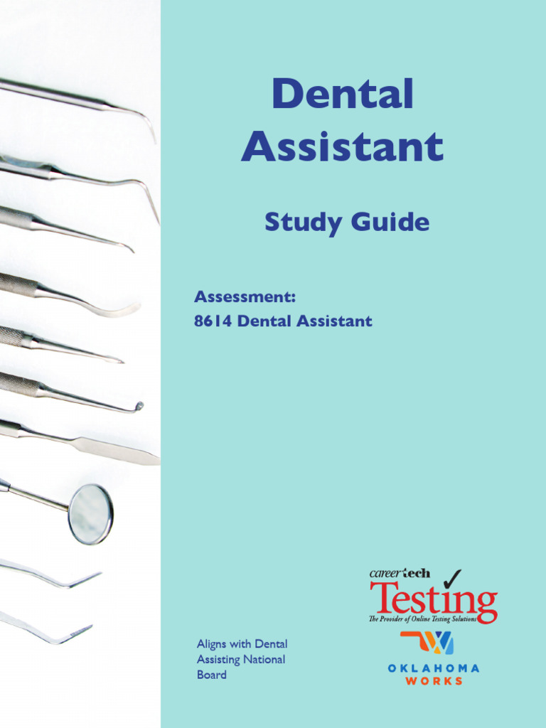 Dental Assisting SG | PDF | Educational Assessment | Radiography