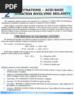 Grade 11 Chemistry Practical_2024-25_titrations | PDF | Titration ...