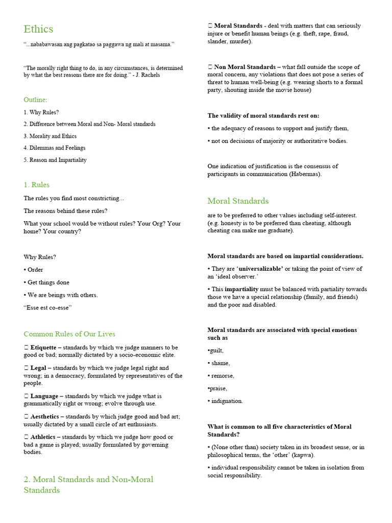 Ethics Moral Philosophy | PDF