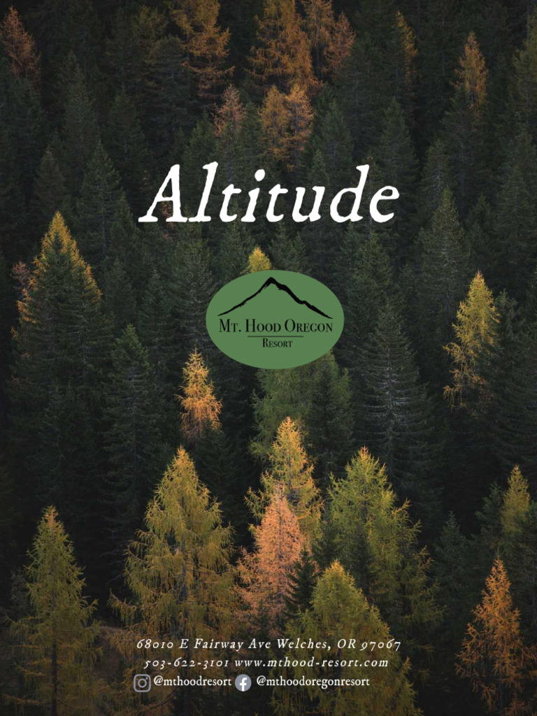 Altitude Menu 2023 | PDF | Sausage | Grilling