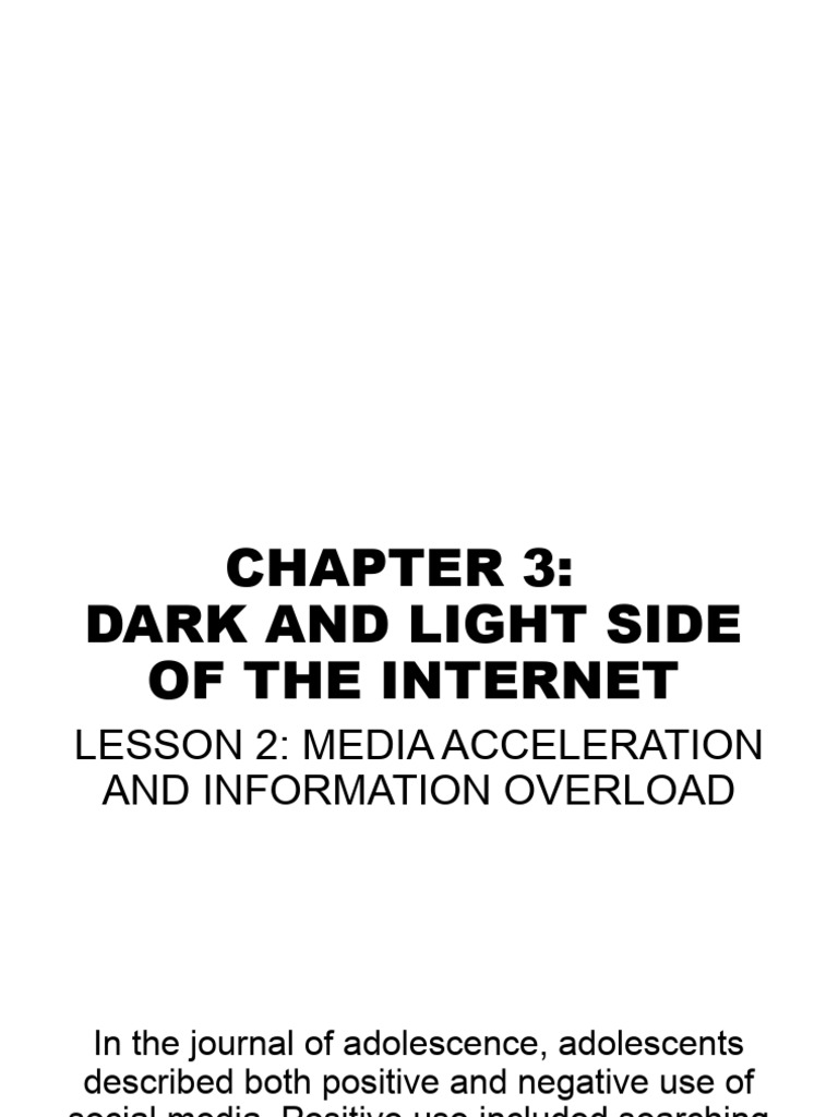 Chapter 3 Lesson 2 | PDF | Social Media | Popular Culture & Media Studies