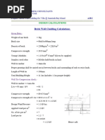 Estimating Brickforce for Walls | PDF