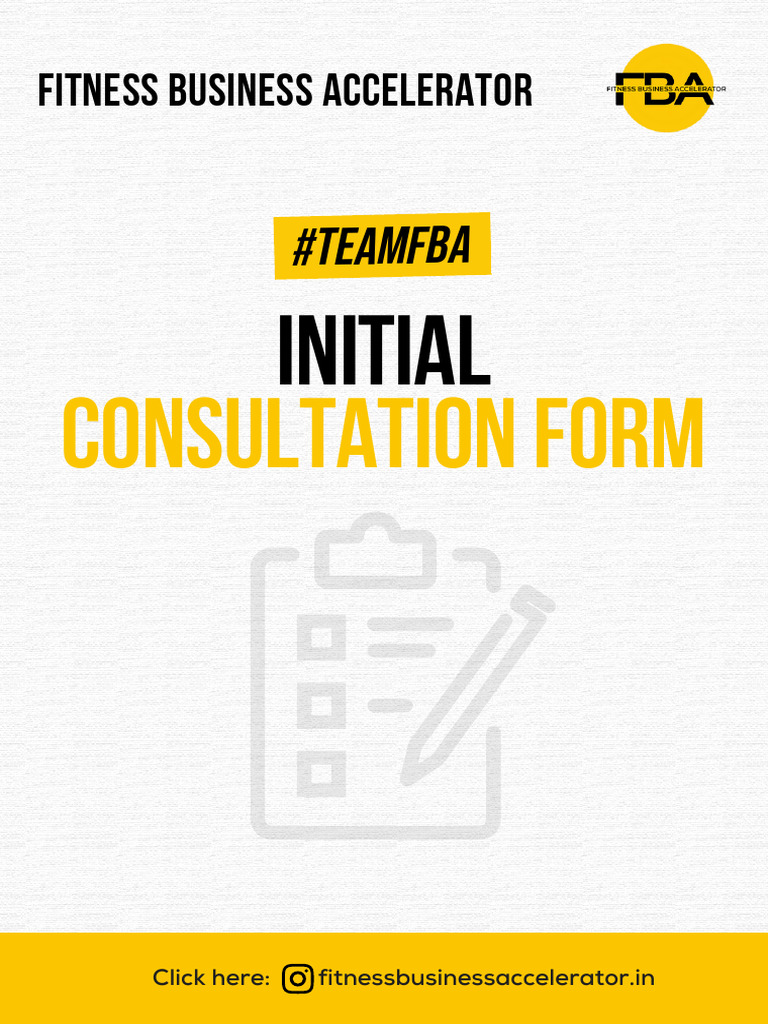 Initial Consultation Form | Download Free PDF | Bloating | Constipation