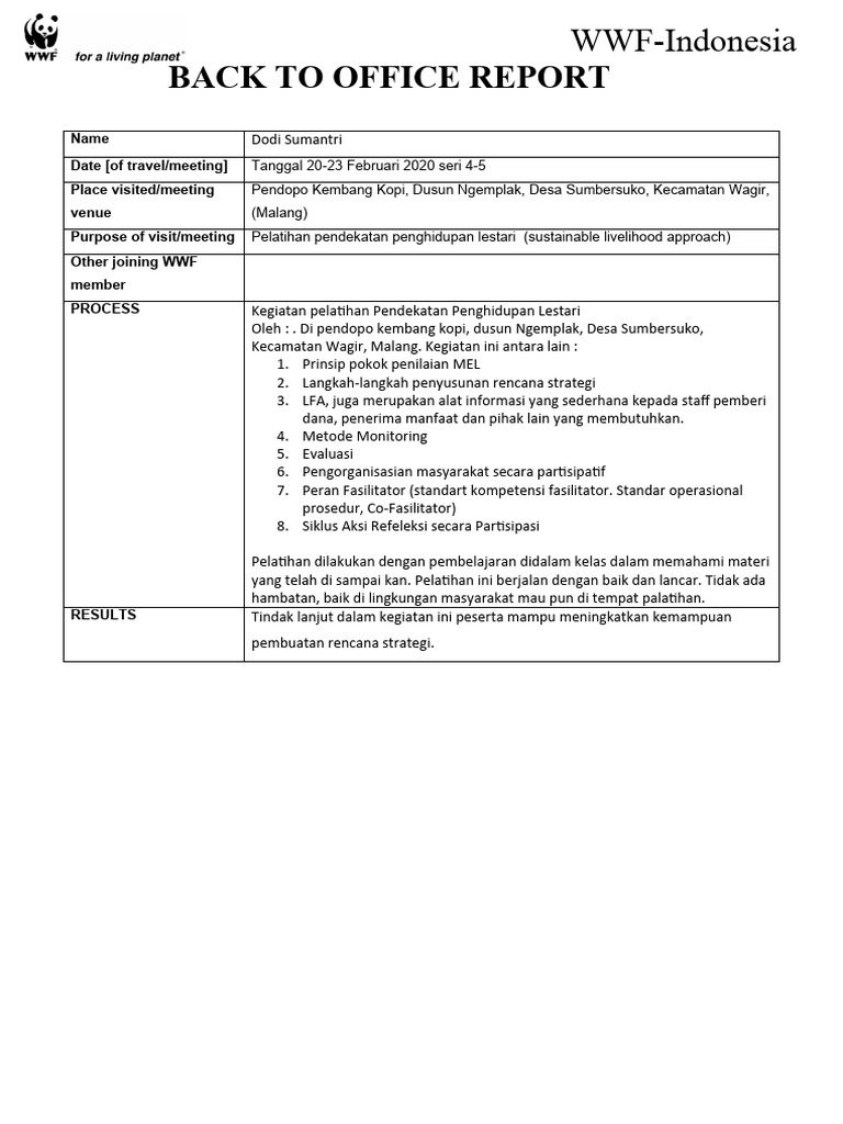 BTOR KONFERENSI SDGS Seri 4SLA | PDF