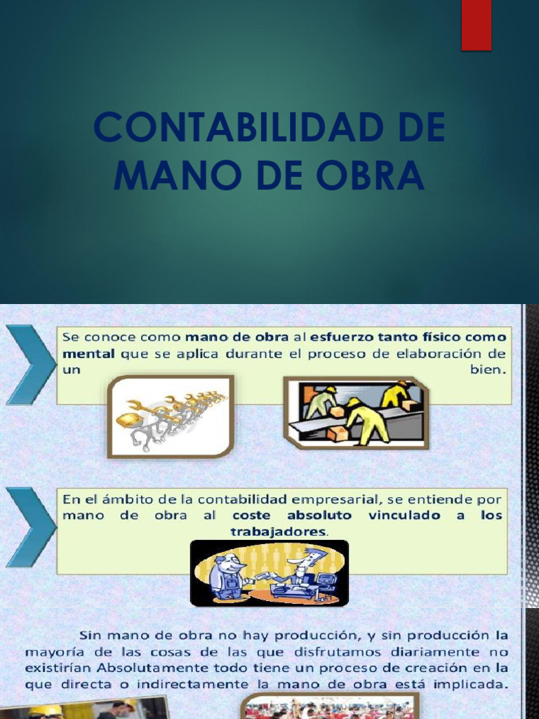 Dia Positivas de Contabilidad de Mano de Obra. | PDF