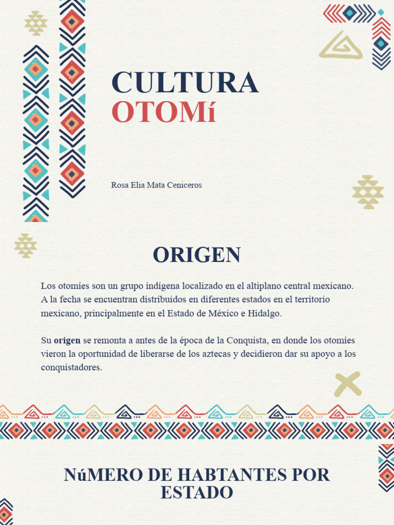 CULTURA OTOMÍ | PDF | México | America latina