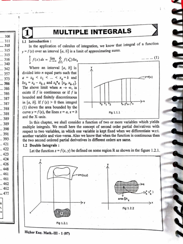 34.multiple Integrals Part 1 | PDF