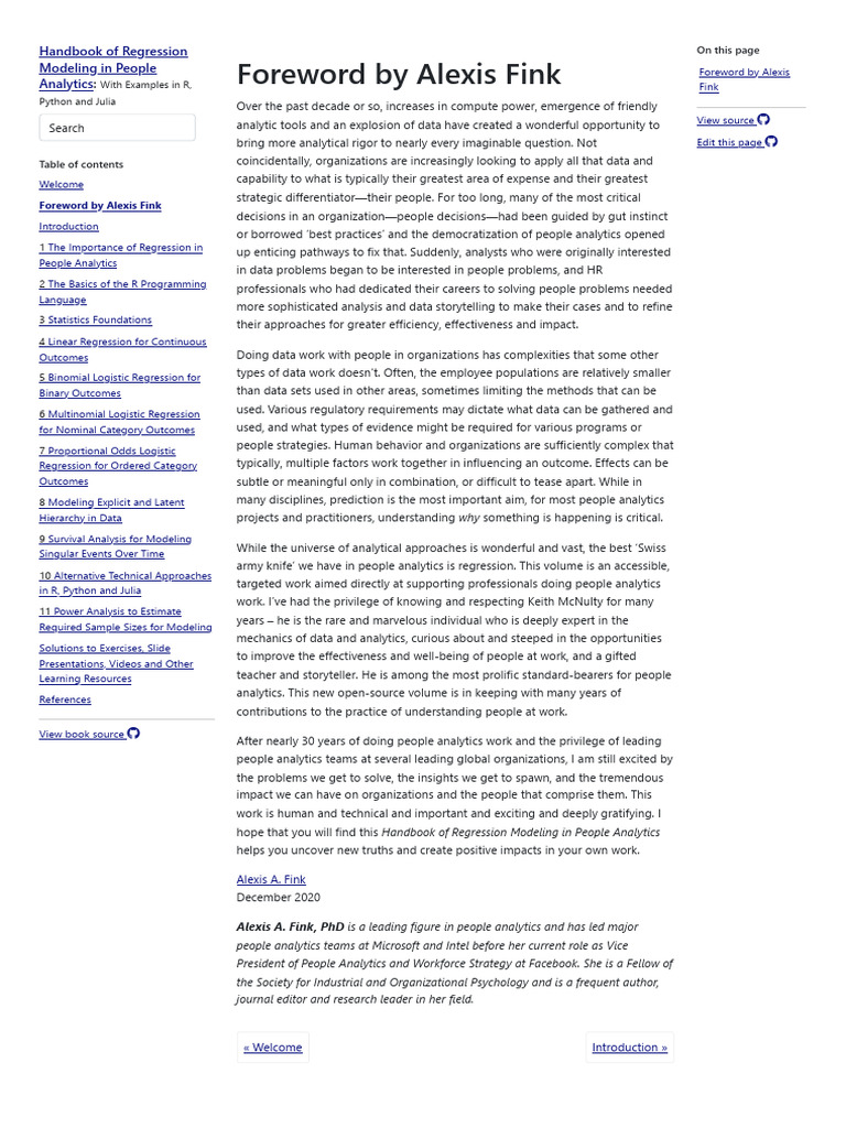 Foreword by Alexis Fink: Search | Download Free PDF | Analytics ...