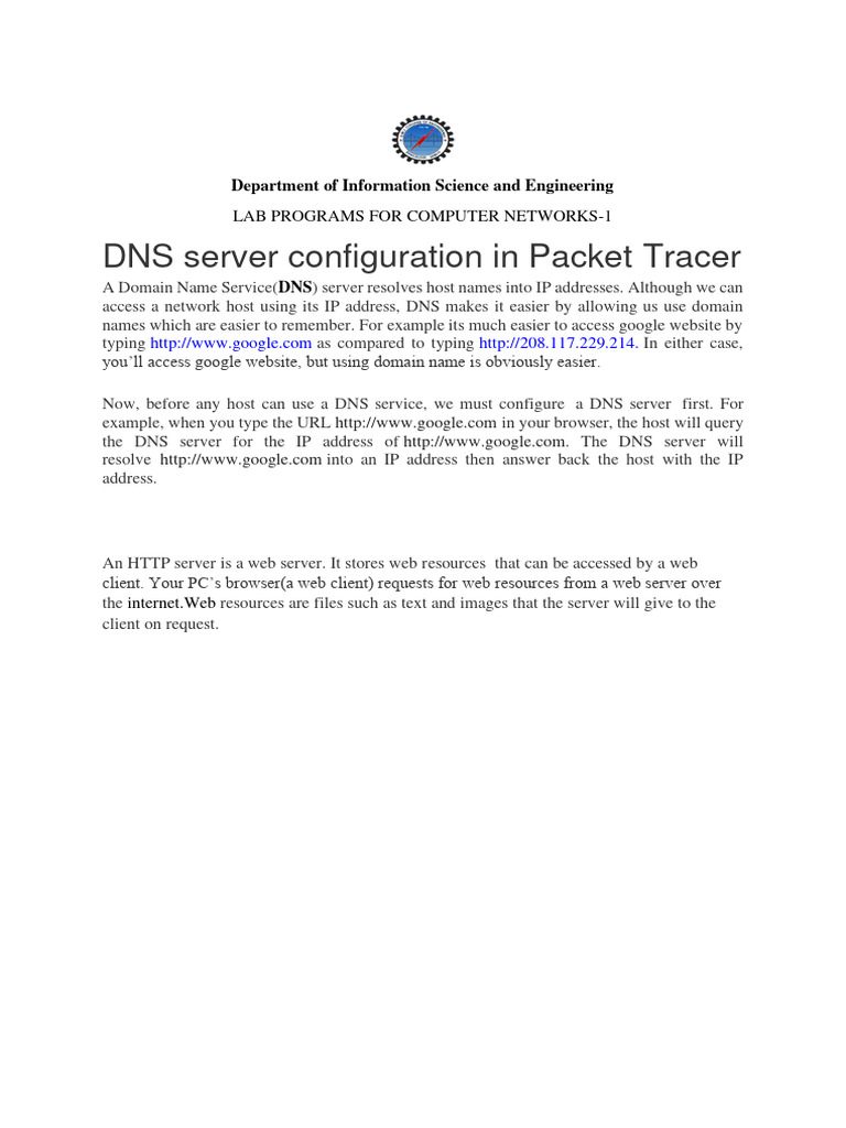 CN - 1 Sample Lab Programs | PDF | Ip Address | Domain Name System