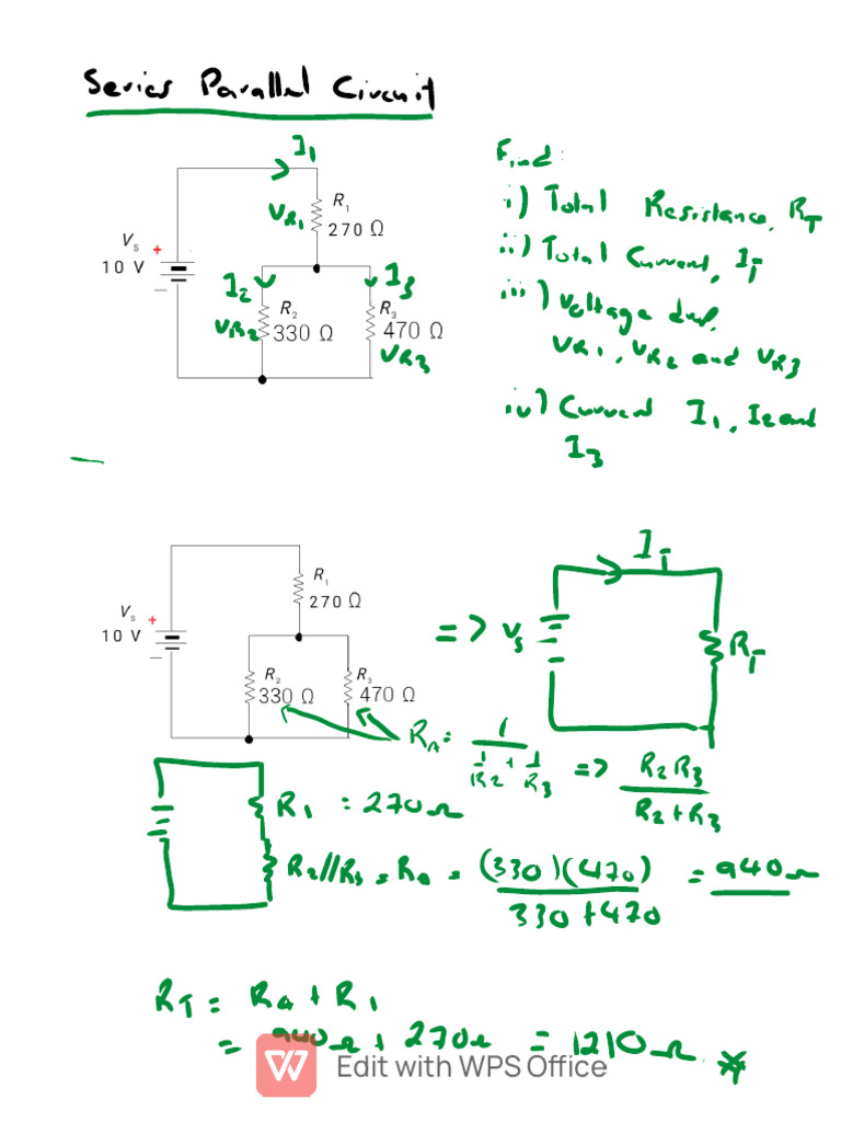3_Series & Parallel Circuit | PDF
