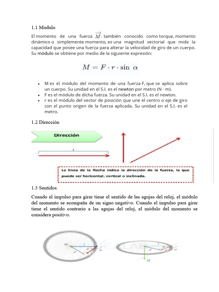 Modulo | PDF | Vector Euclidiano | Fuerza