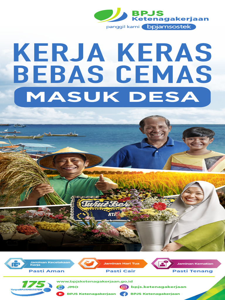 Roll Banner KKBC Masuk Desa - 85cm X 200cm | PDF