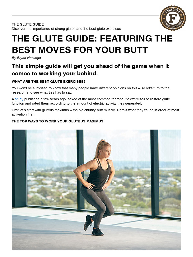 The Glute Guide - Pages | PDF | Foot | Lower Limb Anatomy