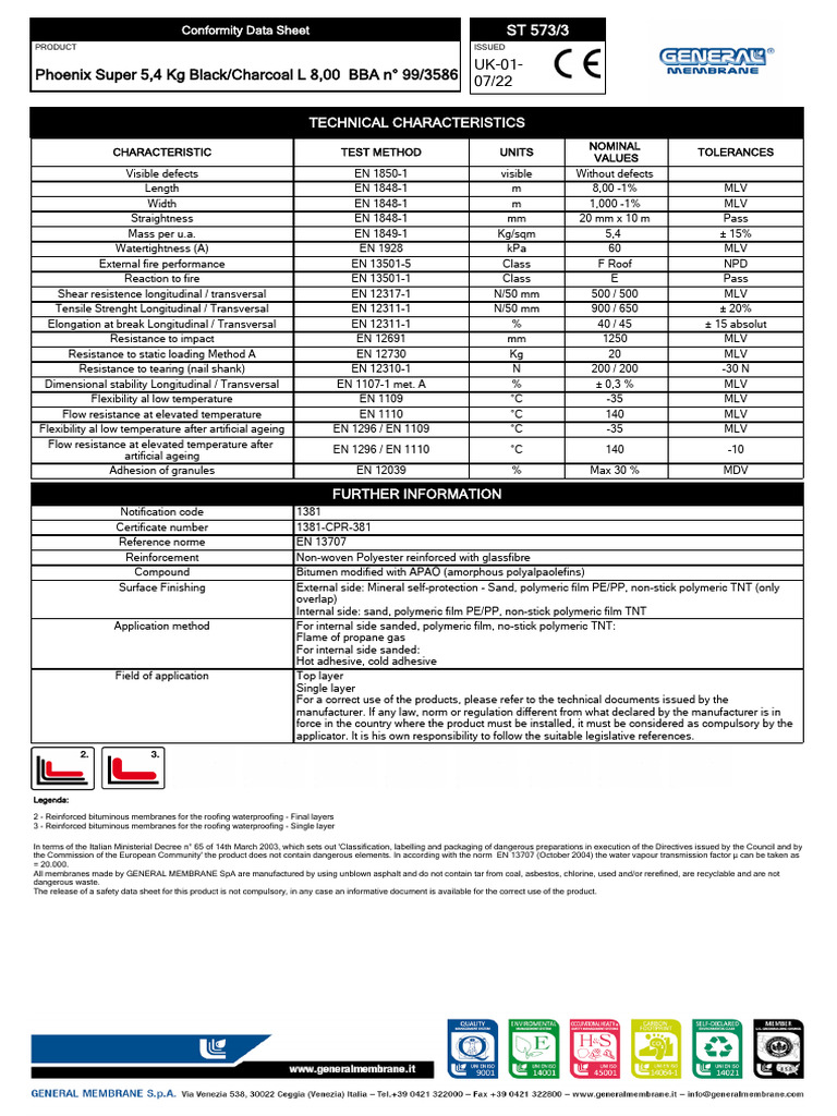 Phoenix Super 5,4 KG Mineral Black | PDF | Building Technology | Chemical Substances