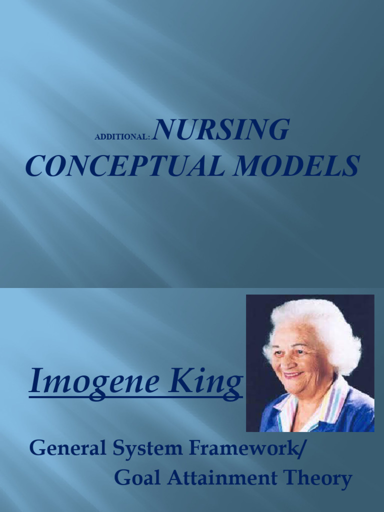 Additional Conceptual Models | PDF | Nursing | System