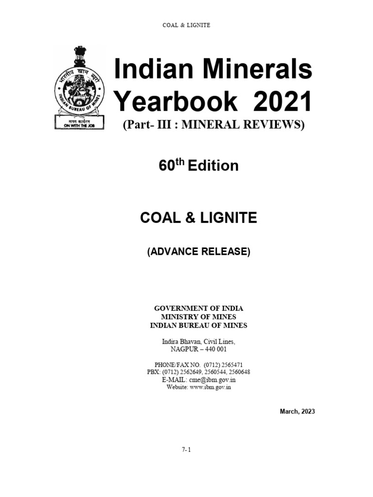 16821574626443af961de58coal Lignite 2021 | PDF | Sedimentary Rock | Geology