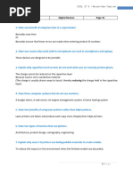 Edexcel IGCSE ICT Revision Notes | PDF | Dvd | Random Access Memory