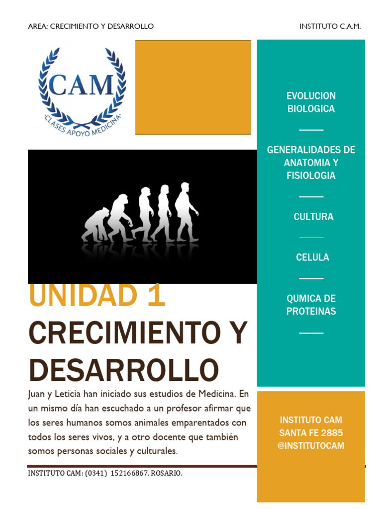 Cyd Cam - Up 1 A 7 | PDF | Evolución | Términos anatómicos de ubicación