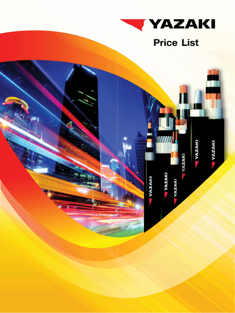 20211143063943new Yazaki Price List | PDF
