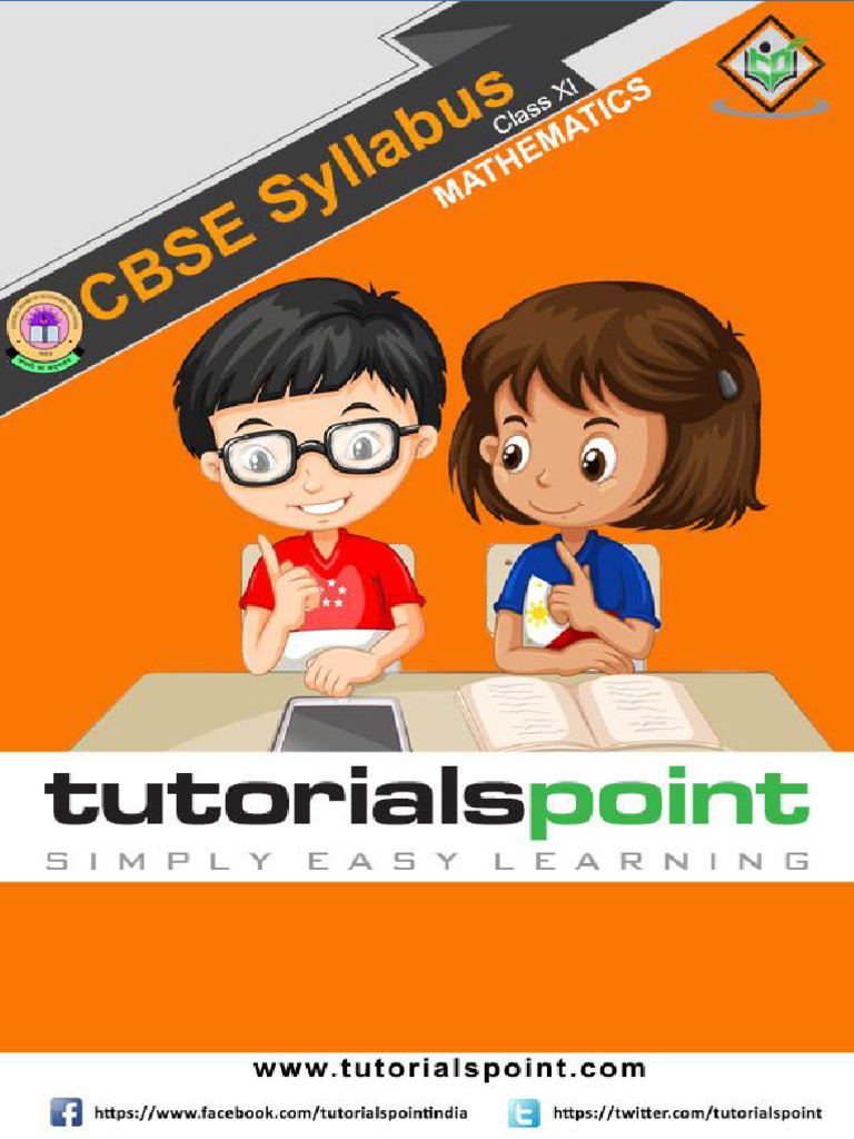 Cbse 11th Class Maths Syllabus PDF Function Mathematics Set