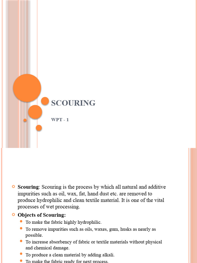 Scouring 1 | PDF | Chemical Compounds | Physical Sciences