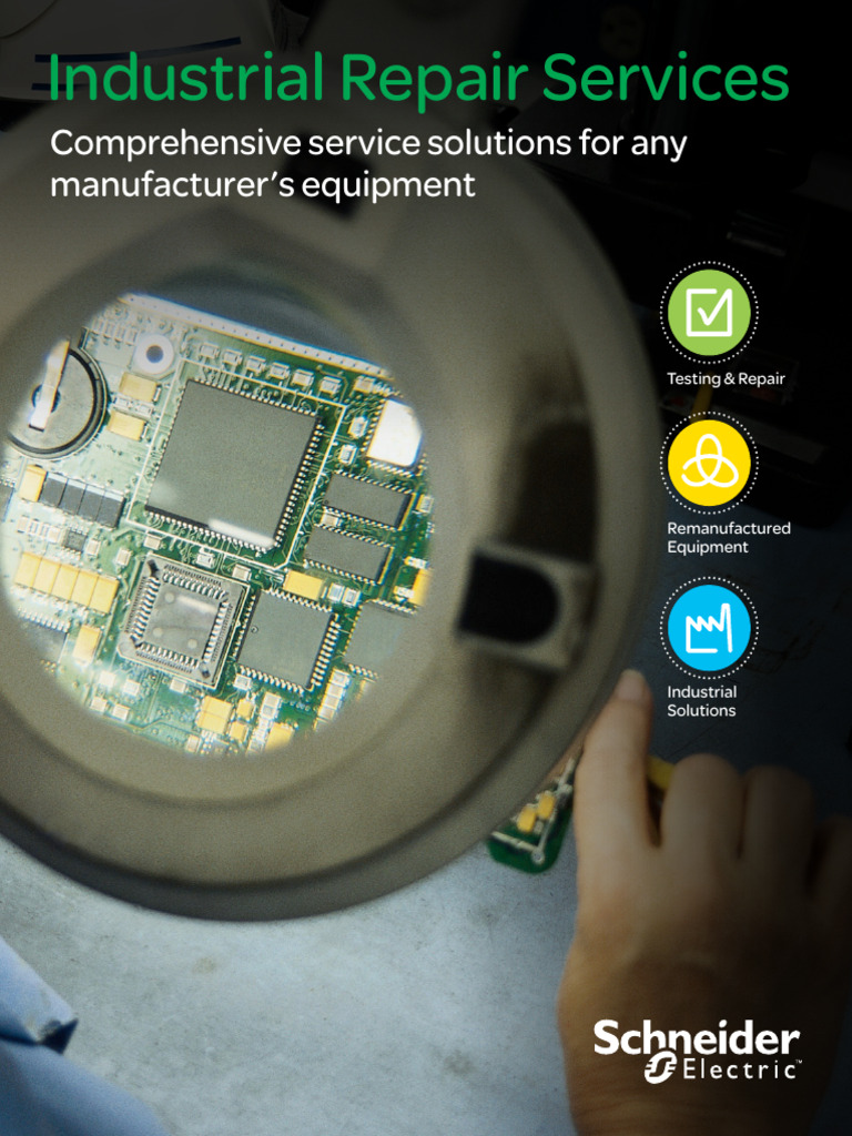 Industrial Repair Brochure | PDF | Automation | Programmable Logic ...