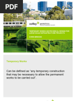 Temporary Works Presentation | PDF | Scaffolding | Temporary Work